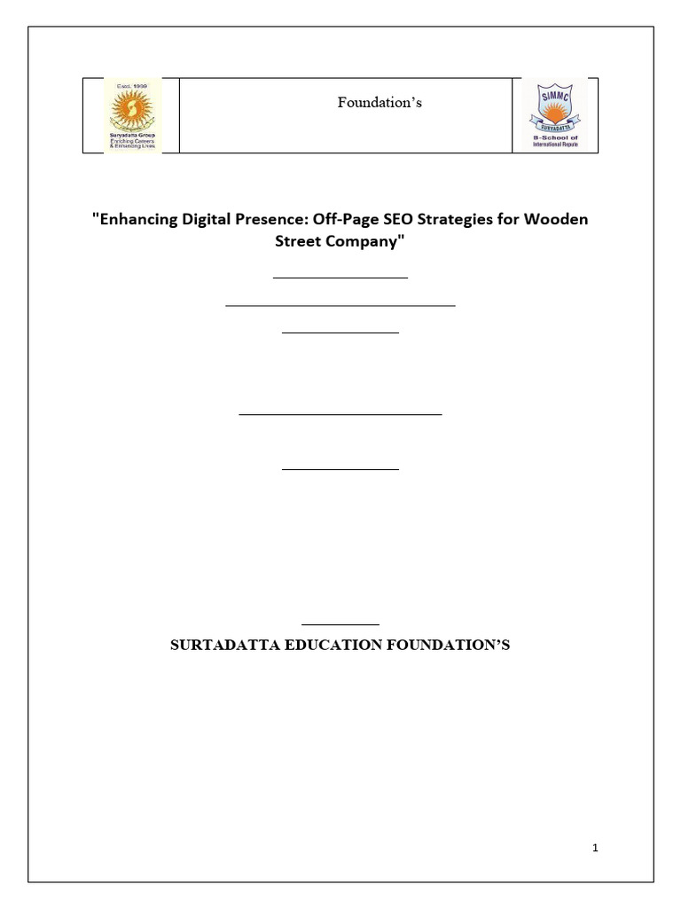 Pradum Pandey Final Project.12 | PDF | Digital Marketing | Search Engine Optimization