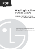 LG Fuzzy Logic User Manual | PDF | Washing Machine | Laundry