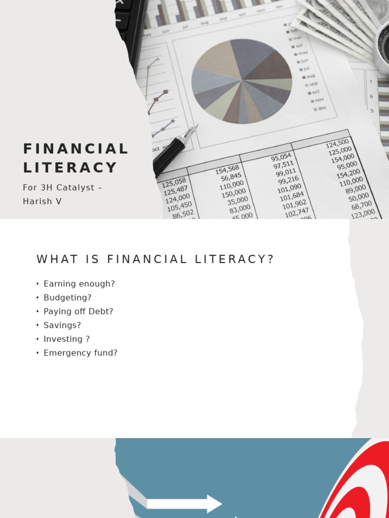 Financial Literacy | PDF | Financial Services | Money