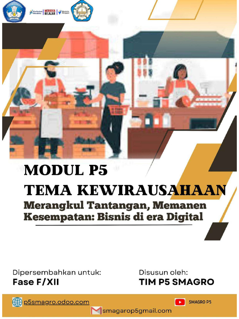 Modul p5 Tema Kewirausahaan Kelas Xii | PDF