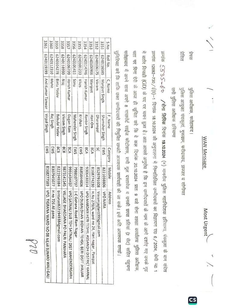 Newly appointed Constables | PDF Newly appointed Constables | PDF