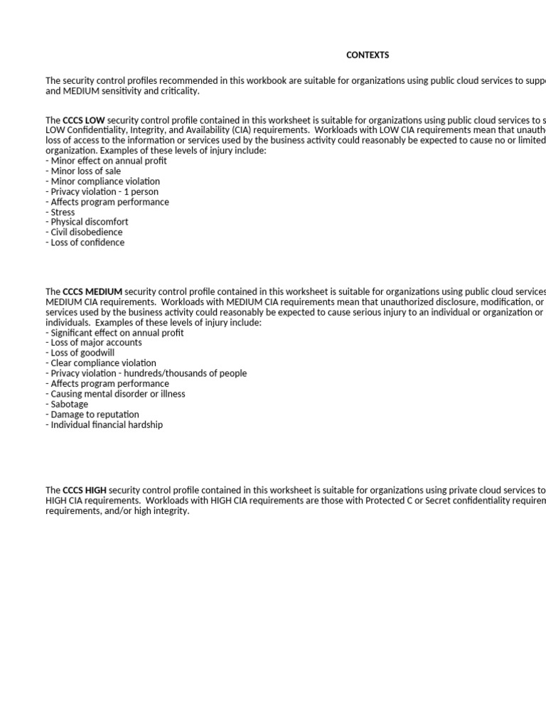 Annex B CCCS MEDIUM Cloud Profile Recommendations | PDF | Cloud Computing | Computer Network