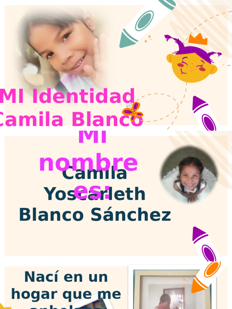 Proyecto Camila Mi Dentidad | PDF