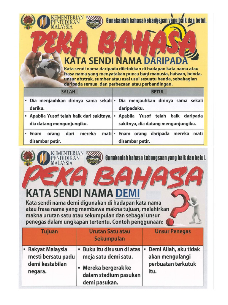 Peka Bahasa 2 | PDF