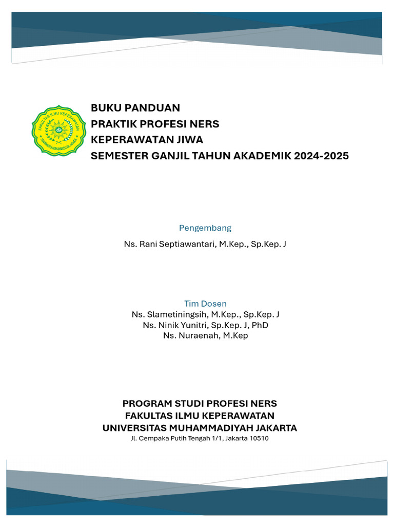 BPKM Ners - Jiwa - Reguler - 2024-2025ganjil | PDF