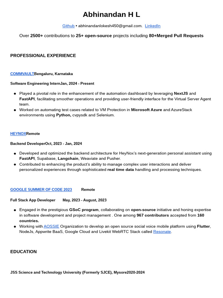 Chandan Resume Template - Docx 20241018 142612 0000 | PDF | Computing | Computer Science