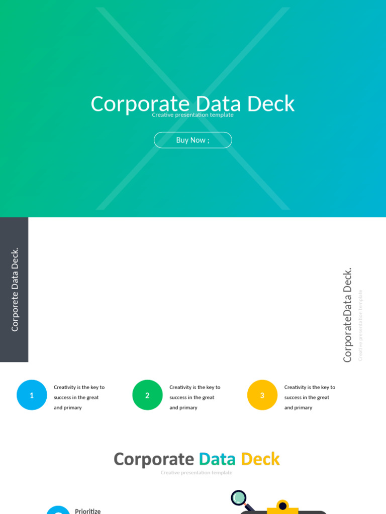 Corporate Data Deck | PDF | Career & Growth | Business