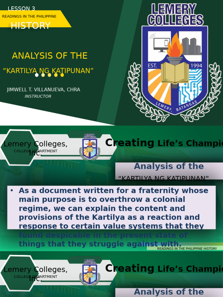 RPH Midterm Lesson 4 | PDF | Philippines | Spanish East Indies