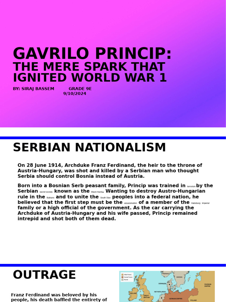 History Presentation | PDF | Central Powers | Austria Hungary