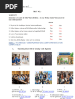 Extra Av6 Listening Practice | PDF