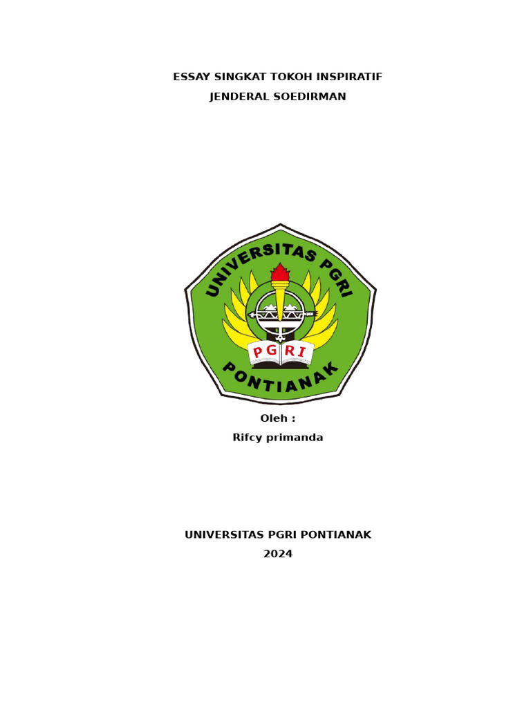 Essay Tokoh Inspiratif Bagiku | PDF | Politik | Sejarah