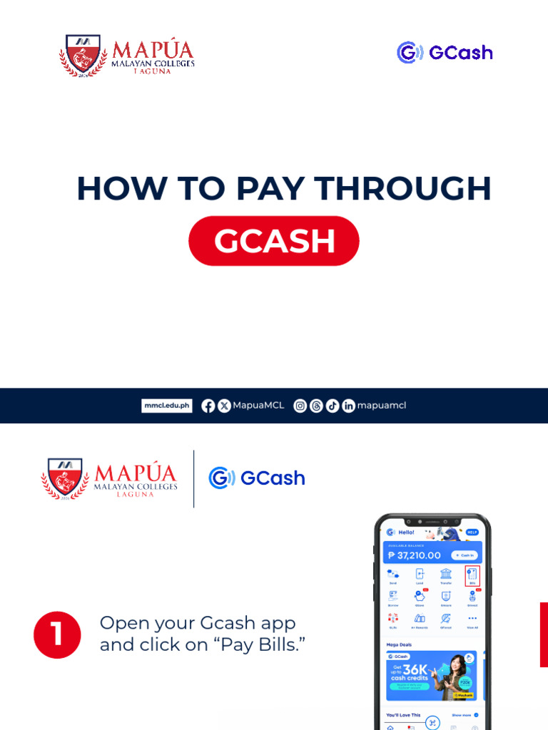 UPDATED How To Pay Through GCash | PDF | Career & Growth | Business