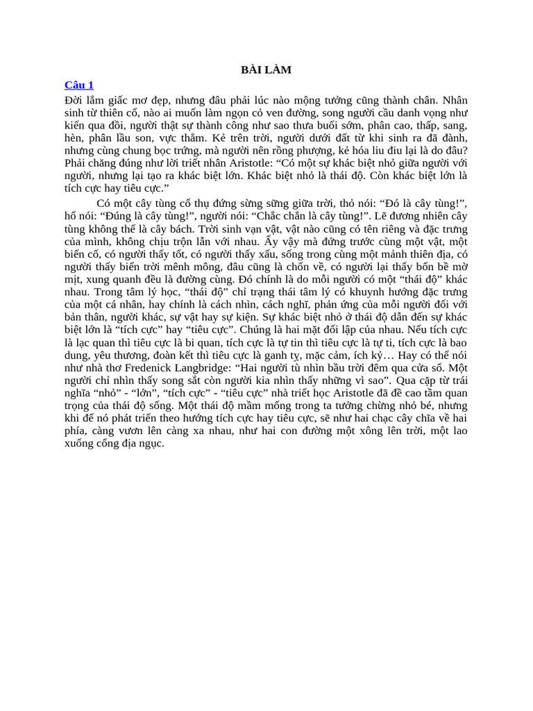 BÀI MẪU HSG | PDF