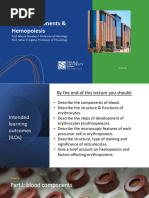 Adaptations of The Red Blood Cells | PDF