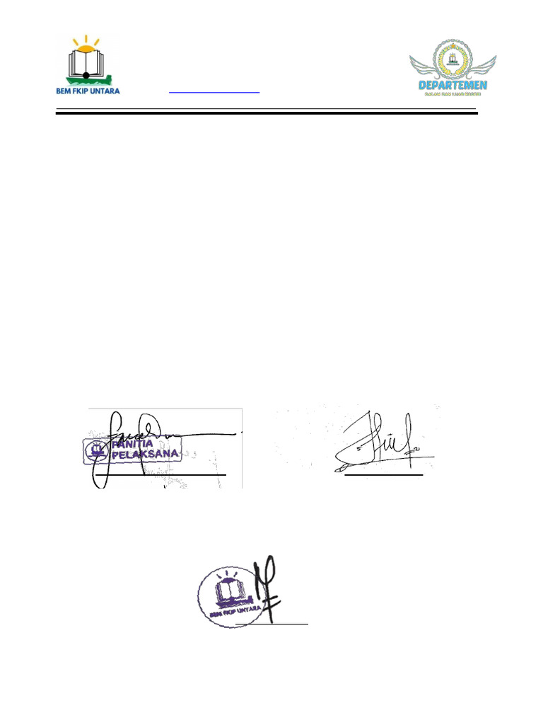 Undangan Sosialisasi Pedoman HIMA FKIP | PDF