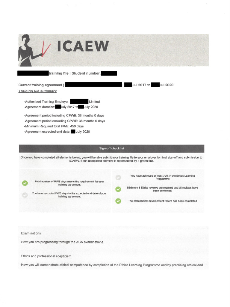 Example Training File | PDF