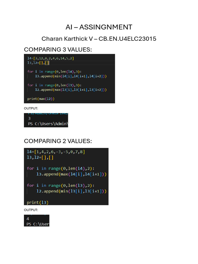 AI - assignment | PDF