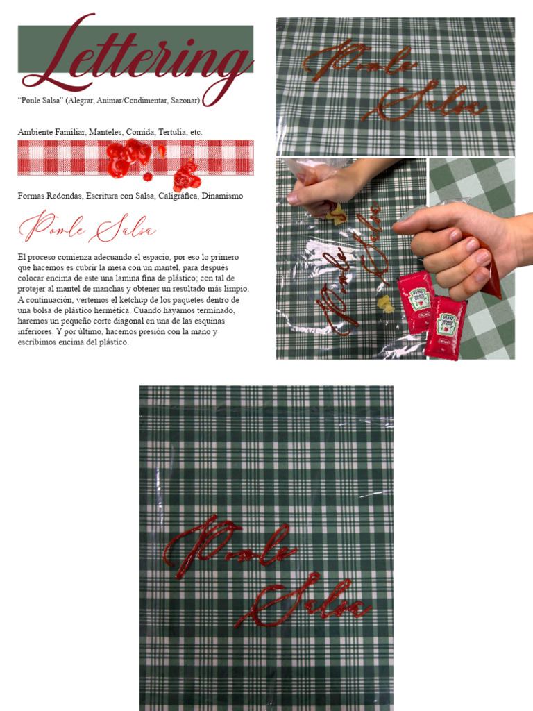 Lettering Presentacion | PDF