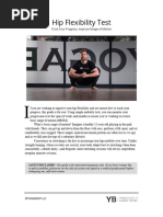Flexibility Tests and Measurement Results | PDF | Anatomical Terms Of ...