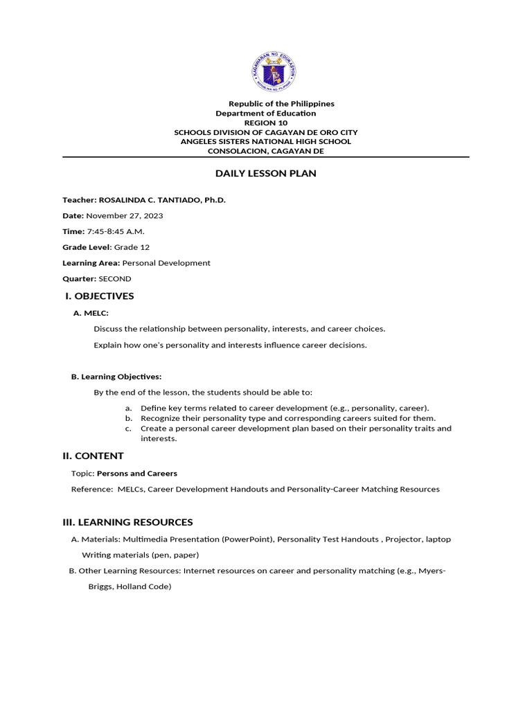 DLP Persons and Careers | PDF | Creativity | Cognitive Science