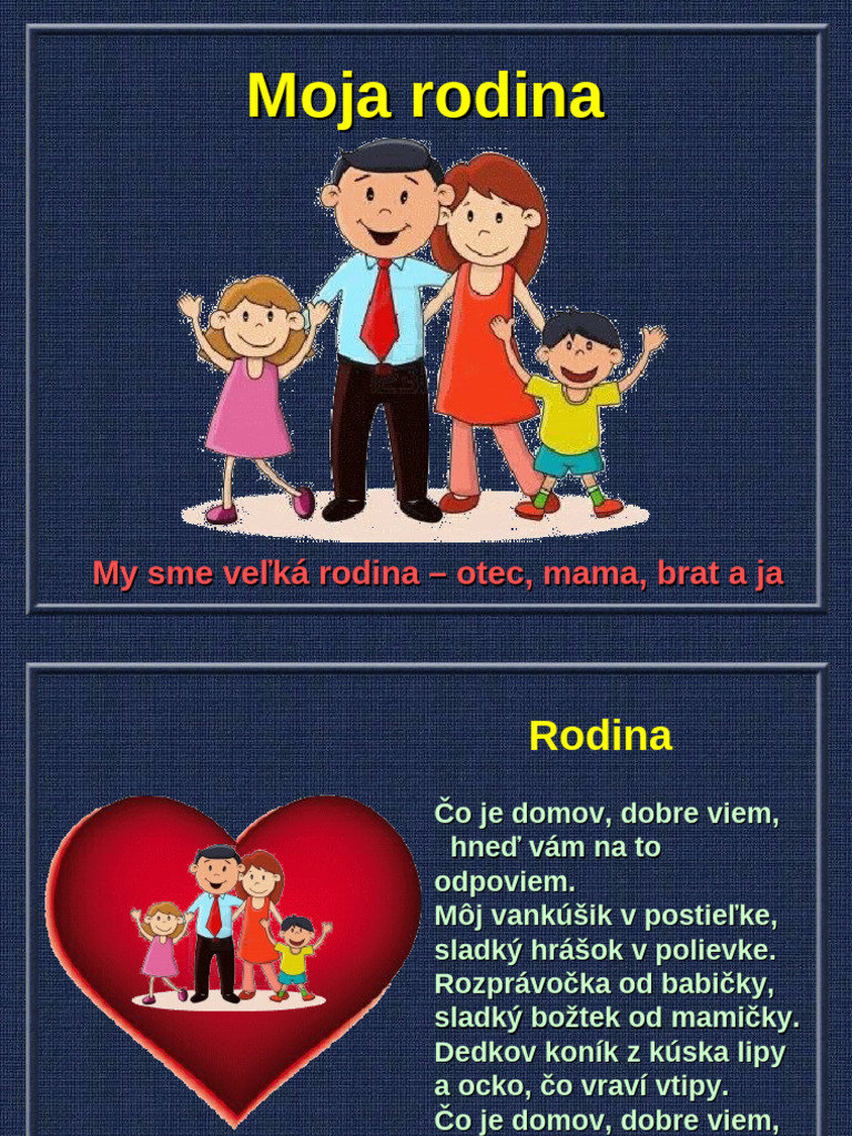 Moja Rodina | PDF