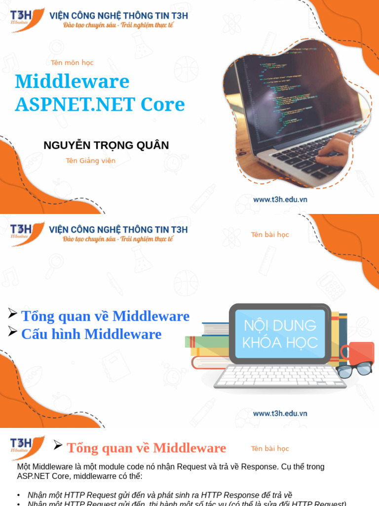 Bu I 2 - Middleware ASPNET - NET Core | PDF
