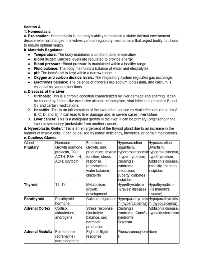 Answer the Following Questions 1. a. Expla... | PDF | Stroke | White ...