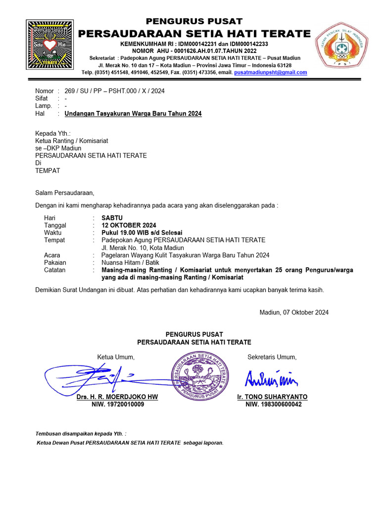 269 Und Wayangan 2024 | PDF