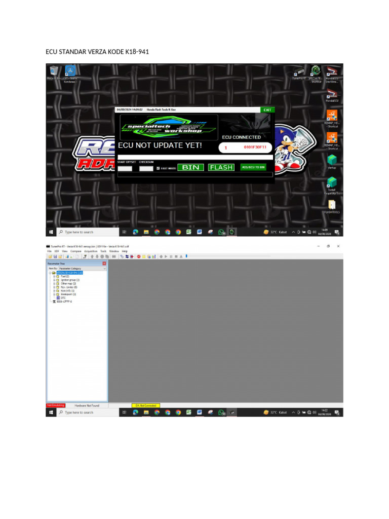 Ecu Standar Verza Kode K18 Firman | PDF