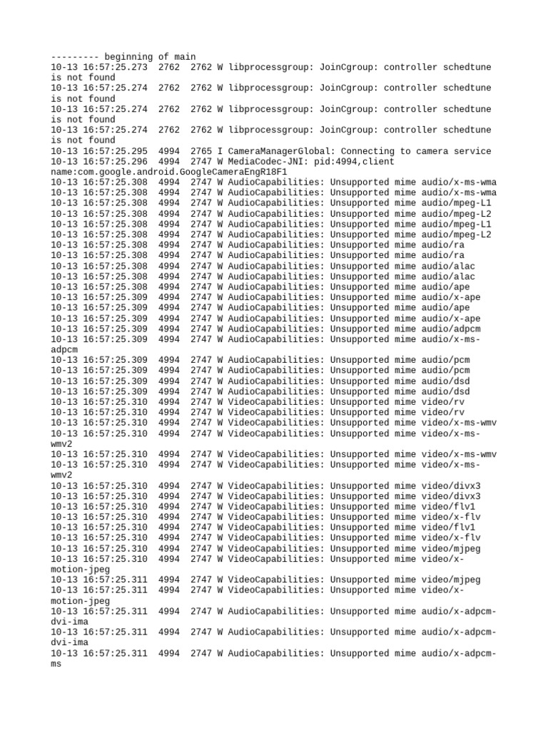 Log Cat 1728817045260 | PDF | Computing | Software