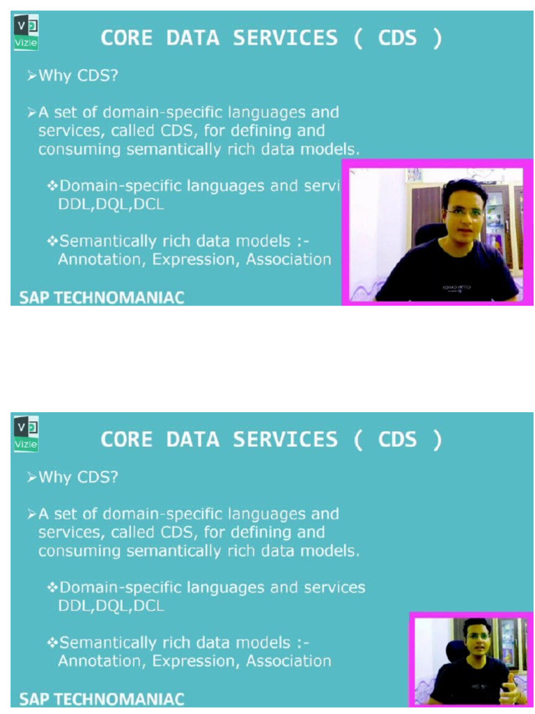 SAP CDS Introduction - Part 1 ABAP On HANA Course | PDF