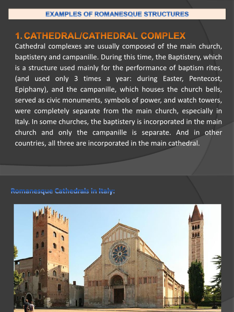 Romanesque Architecture Part 2-24-25 | PDF | Christian Architecture