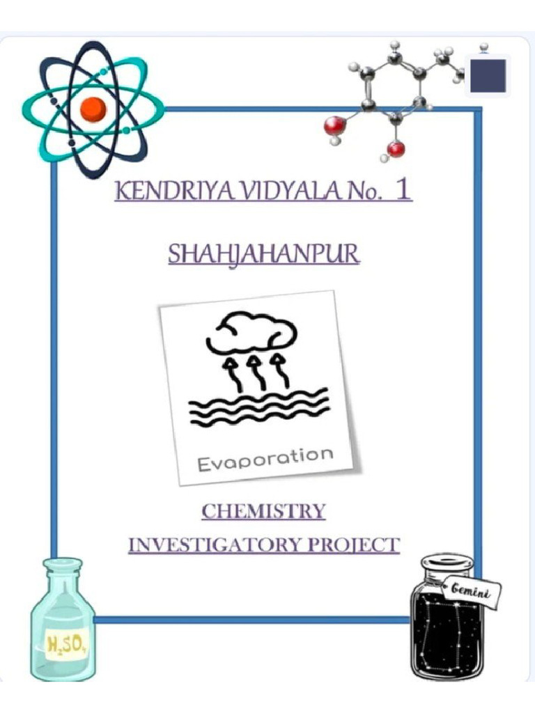 Chemistry Project | PDF