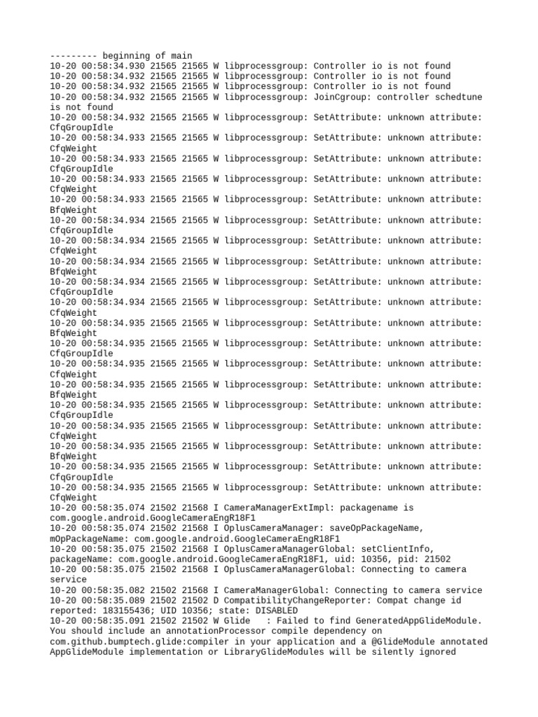 Log Cat 1729357114810 | PDF | Software Engineering | Computing
