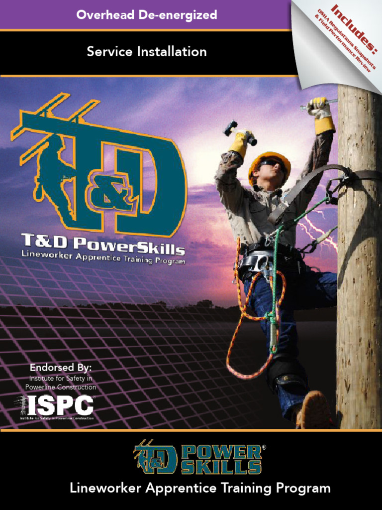 Overhead Service Installation Training | PDF | Electrical Connector ...