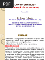 Vitiating Factors in Contract Law | PDF | Misrepresentation | Breach Of ...