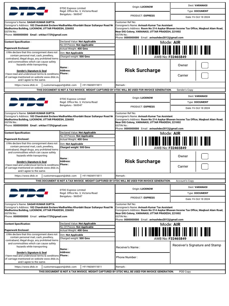 Print External Shipping Label | PDF | Mail