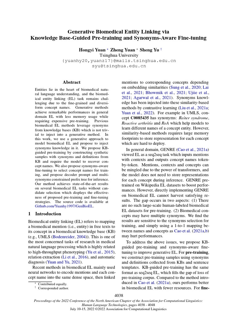 2022 Naacl-Main 296 | PDF | Cognitive Science | Artificial Intelligence