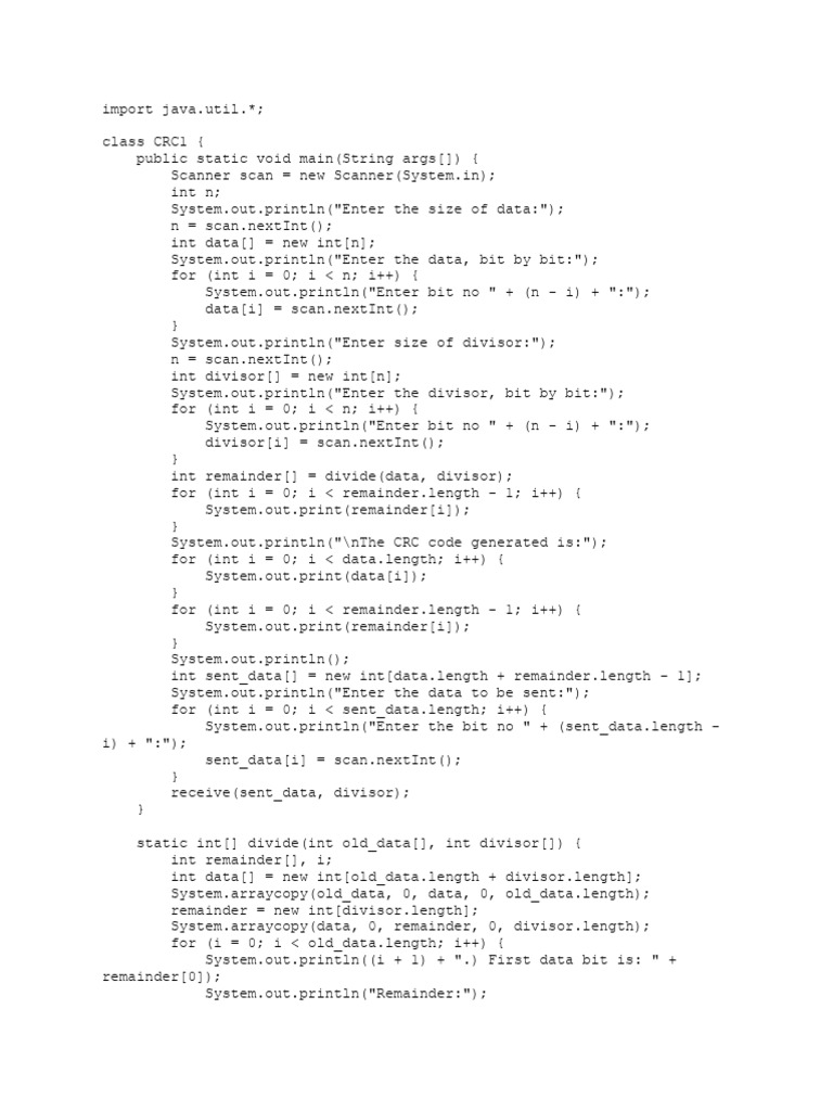 CRC 1 | PDF | Computer Programming | Software Engineering
