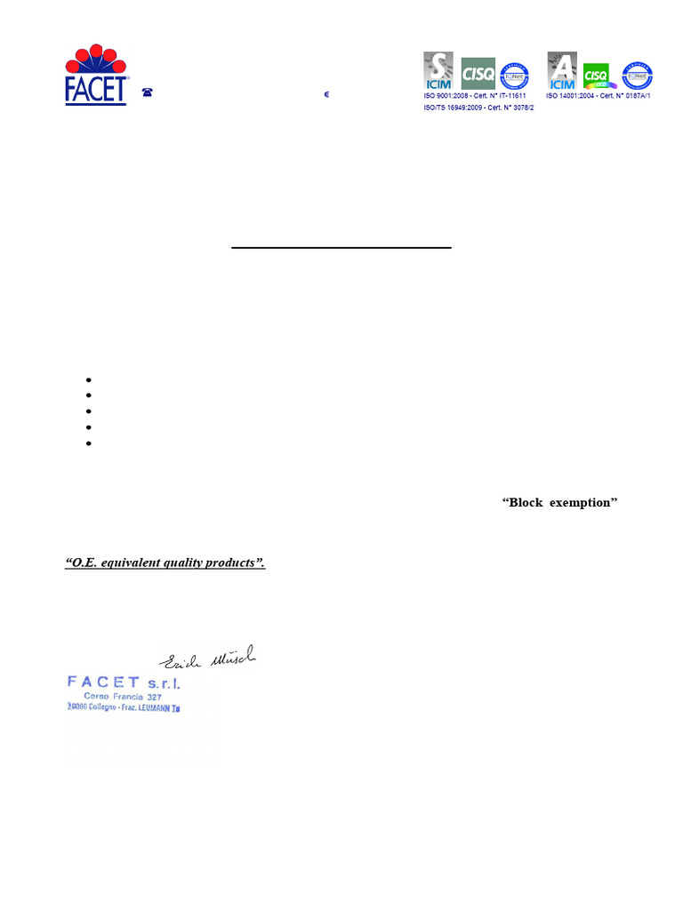 Facet | PDF | Business | Technology & Engineering