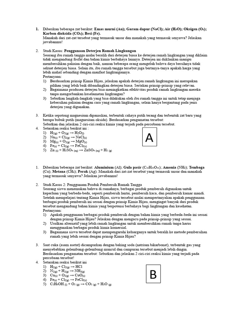 Soal X4 dan X3 | PDF