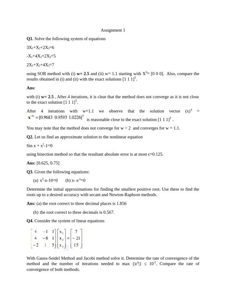 Assignment 1 nte ans | PDF | Algorithms | Applied Mathematics Assignment 1 nte ans | PDF | Algorithms | Applied Mathematics