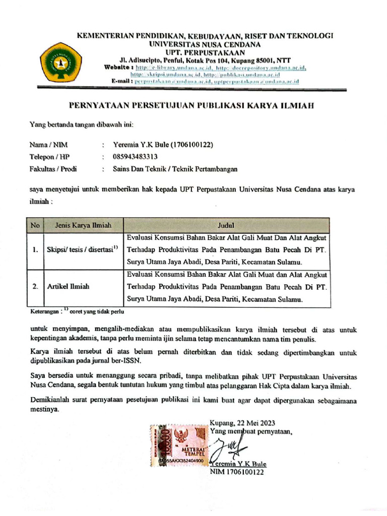 Yeremia Y.K Bule-PP PDF | PDF