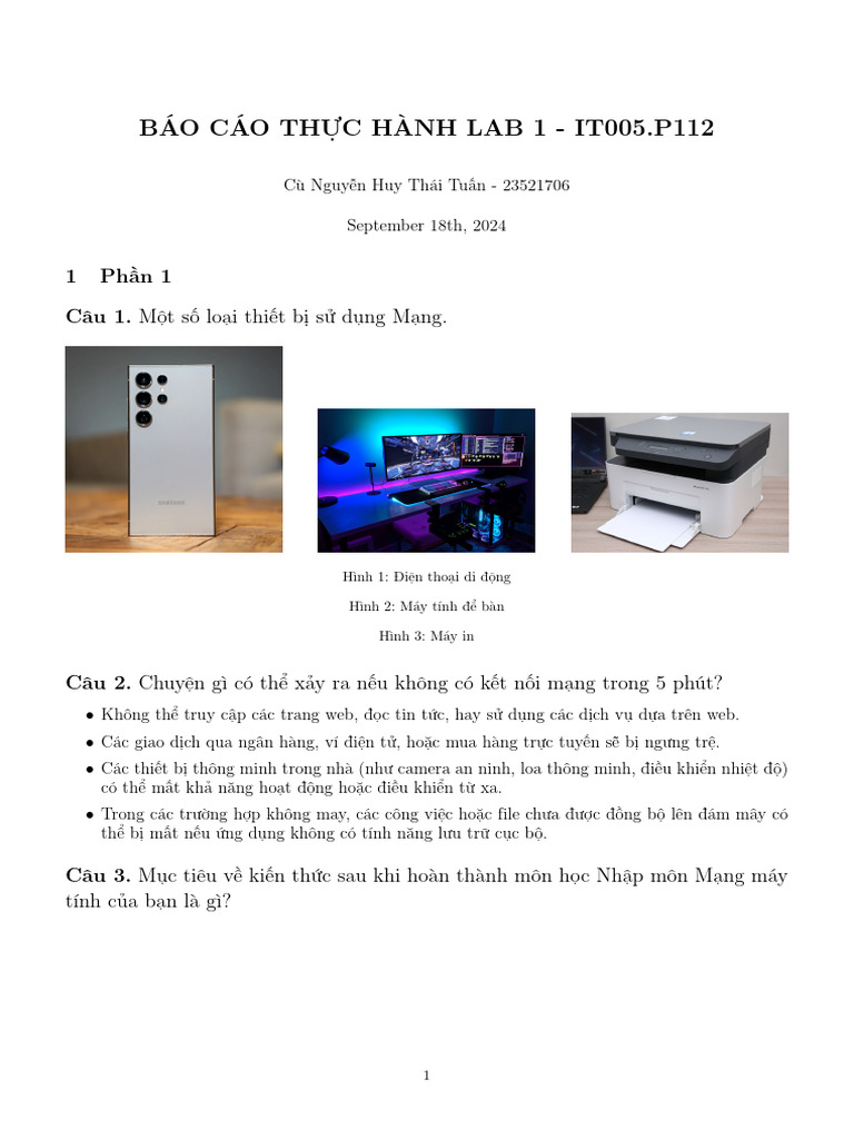 23521706_CuNguyenHuyThaiTuan_Lab01 | PDF