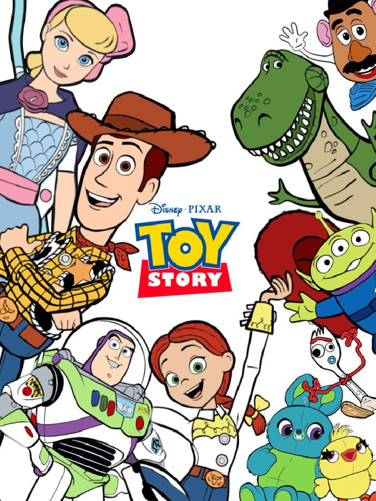 Toy Story Coloring Worksheets | PDF