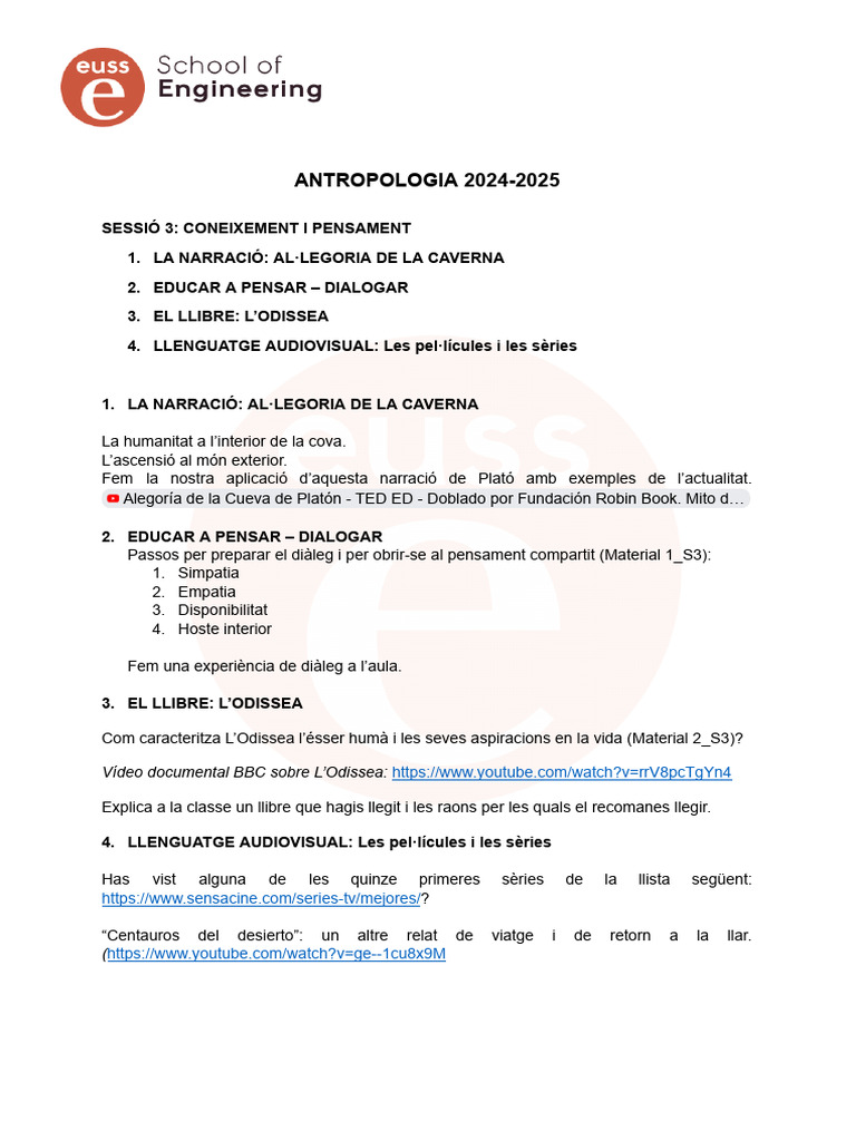 2425 - T03-Guió Classe | PDF