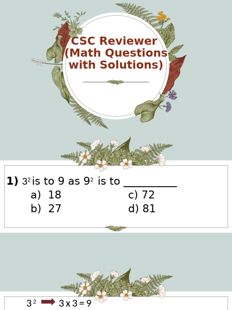 CSC Reviewer.0 | PDF