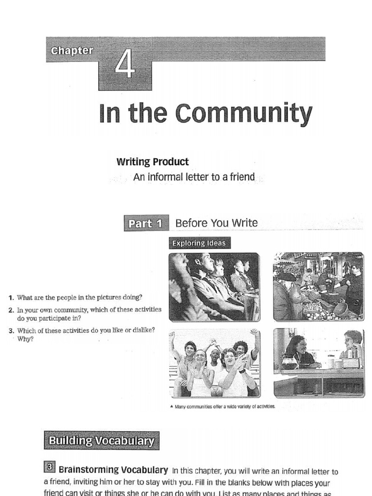 Writing1-Chapter4 | PDF