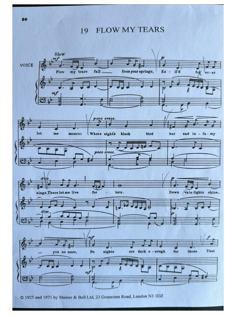 Flow My Tears Foto | PDF