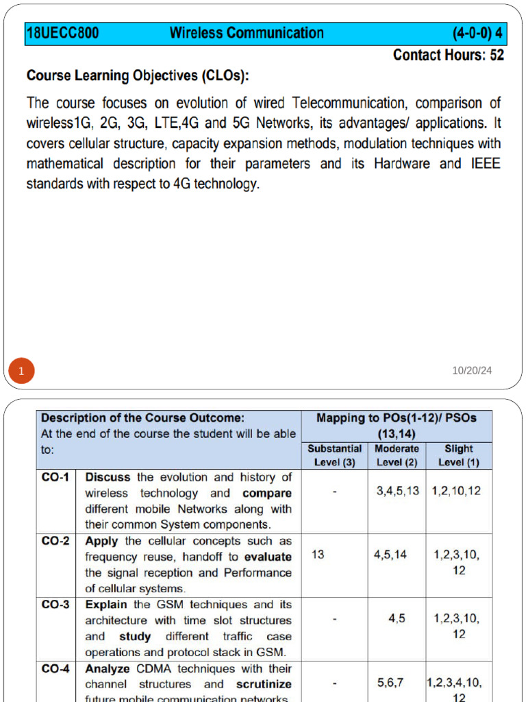 1.Unit1-Introduction To Wireless Communication | PDF | General Packet Radio Service | Cellular ...